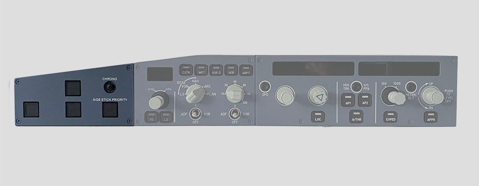 A320 Warning panel Home Cockpit add-on – SL3 Simulations
