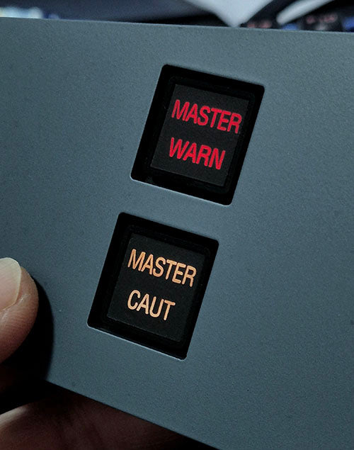 A320 Warning panel Home Cockpit add-on – SL3 Simulations